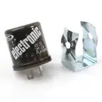 MGB Flasher Unit, 2-prong, Electronic With Bracket — Abingdon Spares