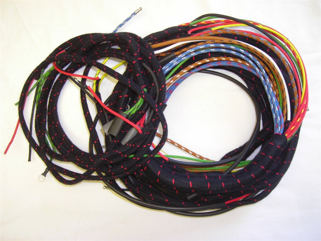 TD Cloth Wiring Harness No Turn Signals — Abingdon Spares