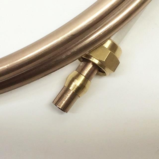 Copper-Nickel Fuel Pipe, Pump to Front Fuel Line, TF — Abingdon Spares