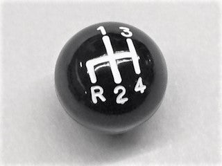 KNOB, gear shift, round, 68-72 — Abingdon Spares