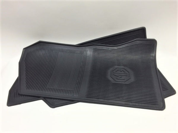 MGB Rubber Floor Mat Set Black 62 67