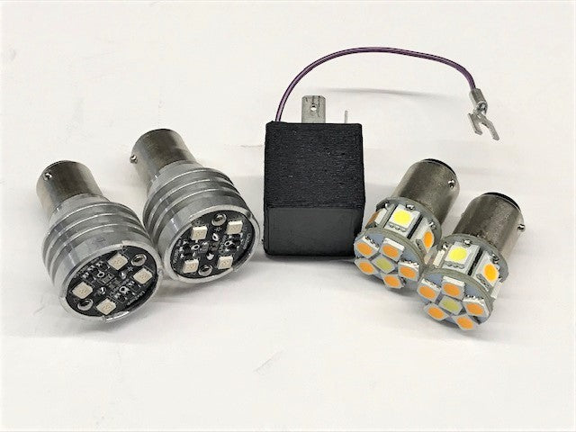 TD TF LED Set, 4 LED Bulbs and LED Flasher — Abingdon Spares