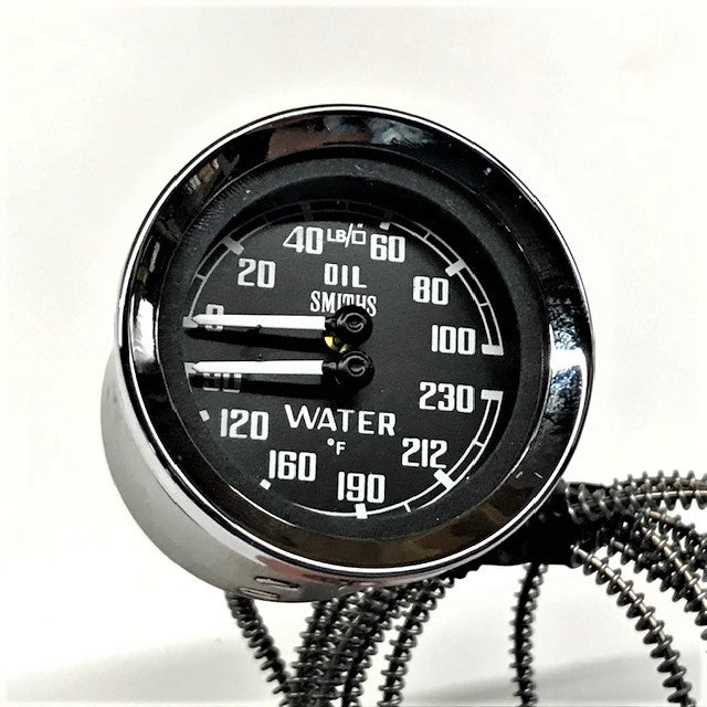 Oil Pressure & Water Temp. Gauge, MGB 62-67 — Abingdon Spares