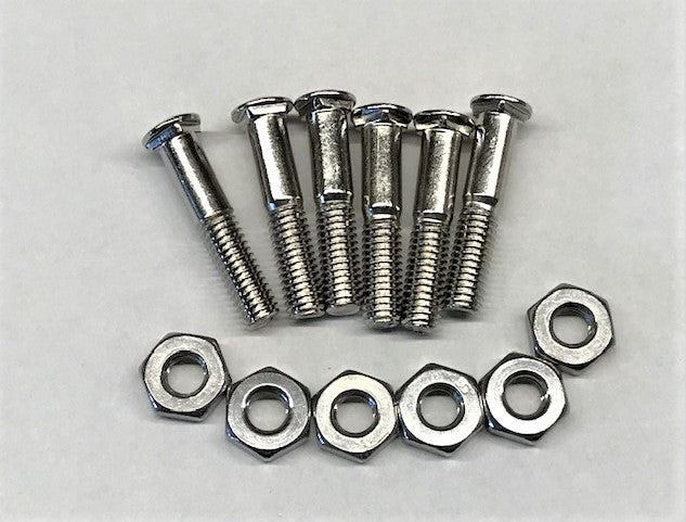 Bolt/Nut Set for Instrument Cluster Panel (6 bolts and nuts) — Abingdon ...