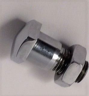 Bolt & Nut-Head Lamp Bracket, Chromed, TC-TD — Abingdon Spares