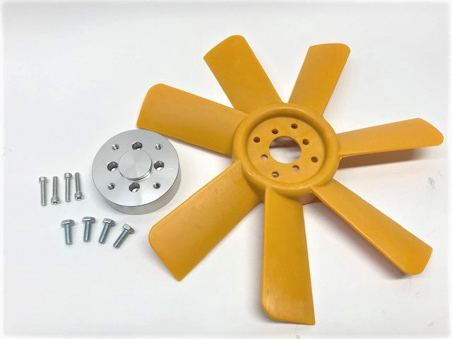 7 Blade Fan Conversion for MG TC, TD — Abingdon Spares