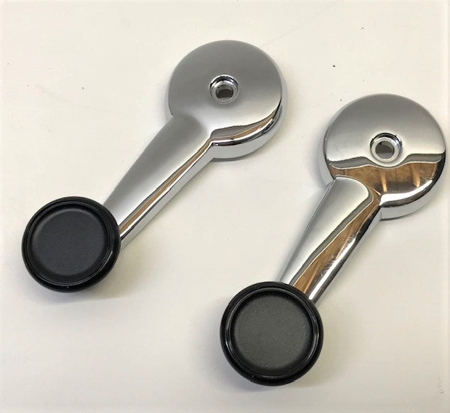 Set of 2 Window Regulator Handle (crank), MGB 68-80 Chrome — Abingdon ...