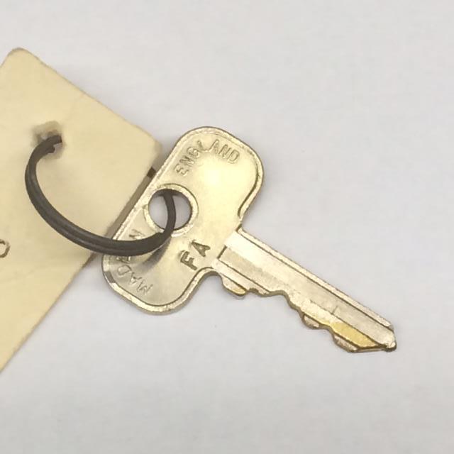 FA Ignition Key # — Abingdon Spares