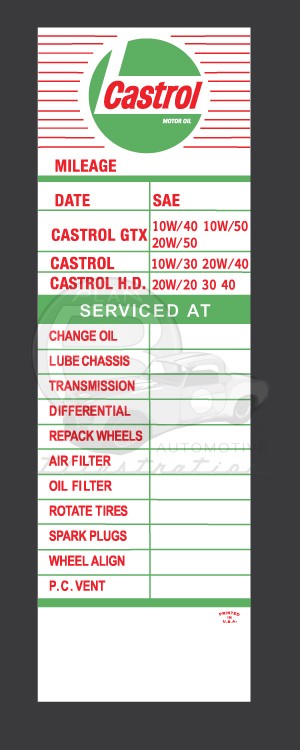 Automotive Restoration Decals — Abingdon Spares