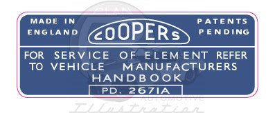 Automotive Restoration Decals — Abingdon Spares