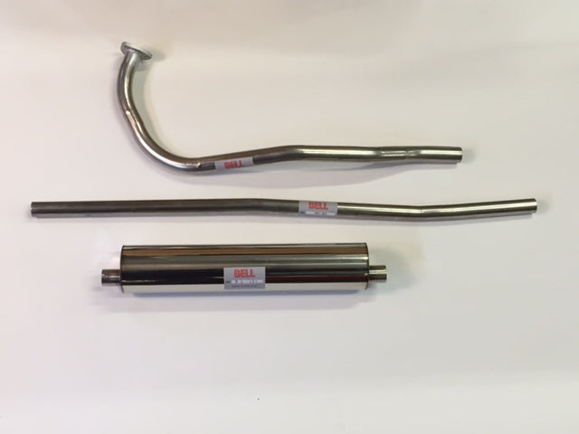 Stainless Steel Exhaust System, Bell, TF — Abingdon Spares