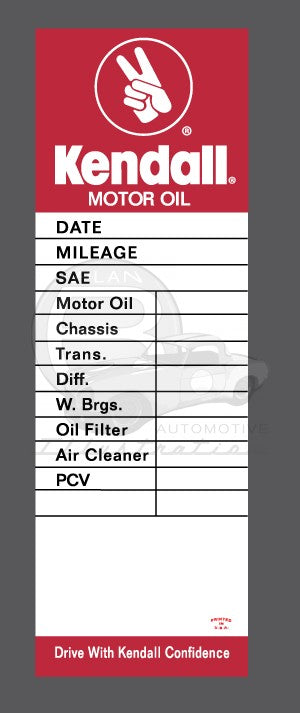 Automotive Restoration Decals — Abingdon Spares