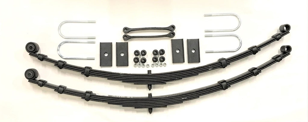 MGBGT Complete Leaf Spring Kit, Tube Axle, Rubber Bushings, GT 65-74.5 ...